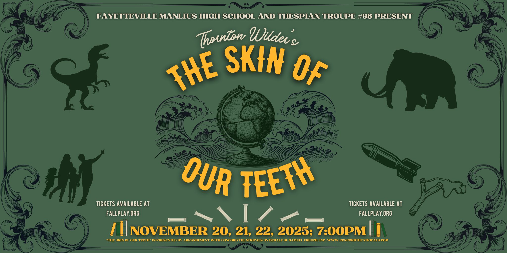 F-M High School to present The Skin of Our Teeth - Fayetteville-Manlius CSD